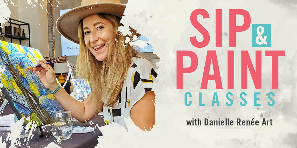 Danielle Renee Art } Wine Artist & Party Expert